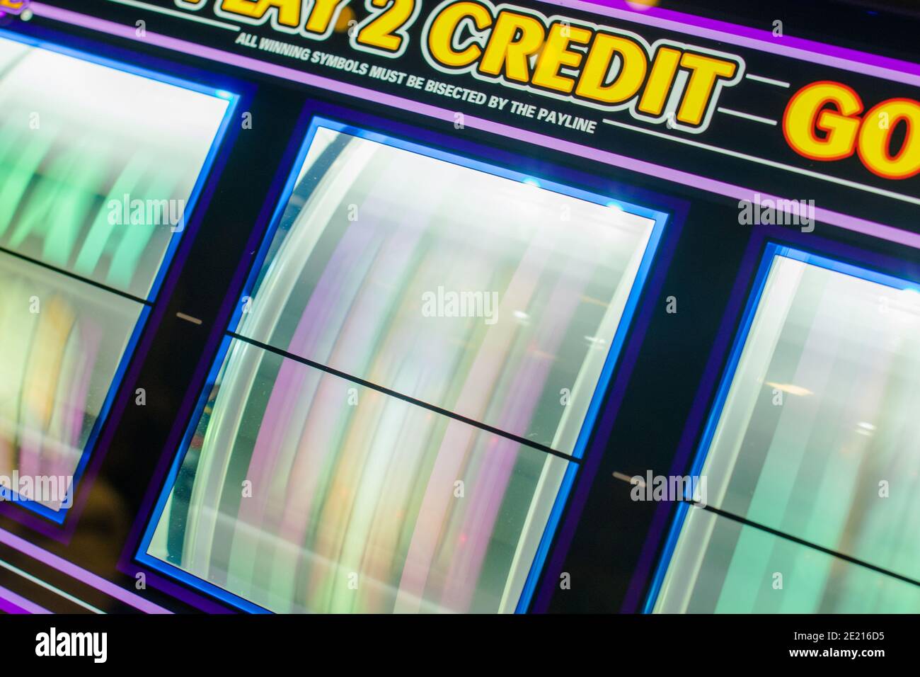 Close up fruit machine reels hi-res stock photography and images - Alamy