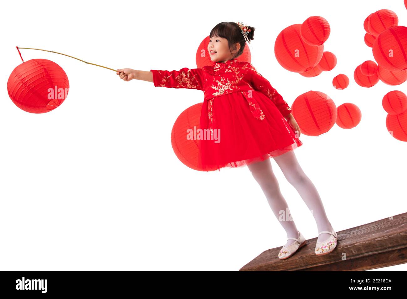 Children carrying lanterns hi-res stock photography and images - Alamy