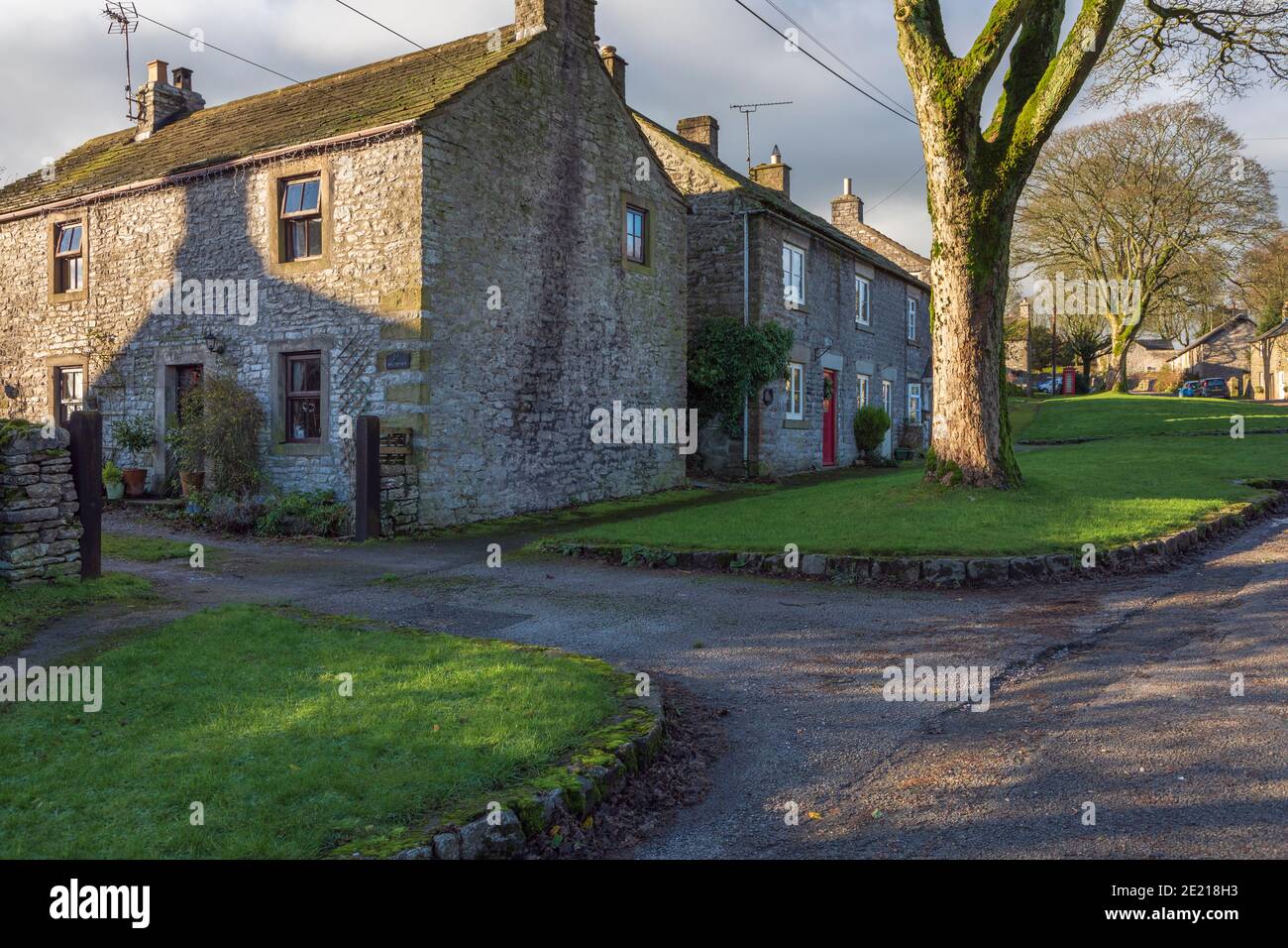 Sheldon, a former lead mining village in the Peak District National ...