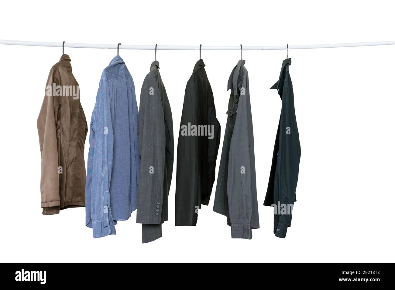 Line dress clothes hand Cut Out Stock Images & Pictures - Alamy