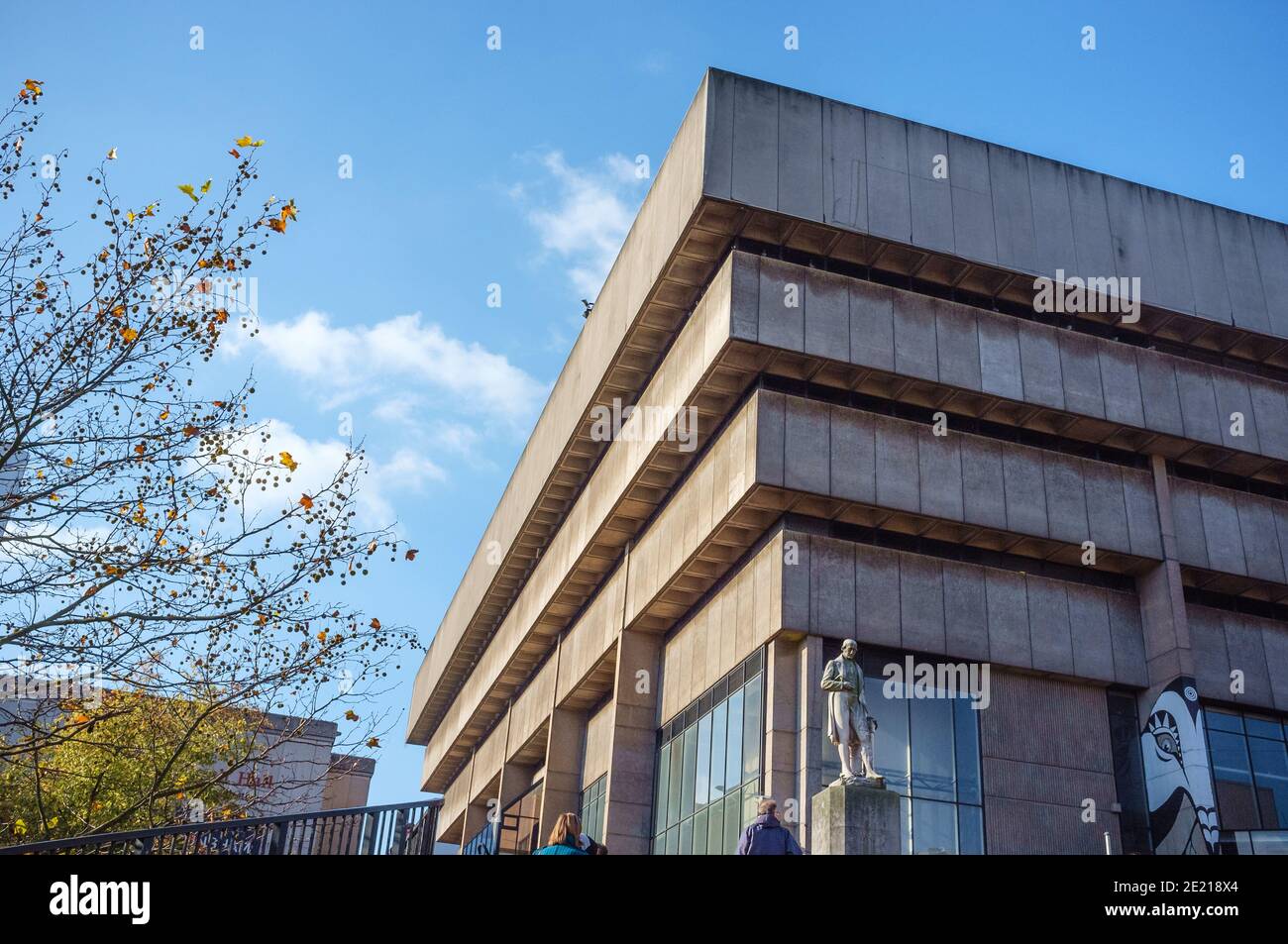 Birmingham Central Library, by architect John Madin in the brutalist ...
