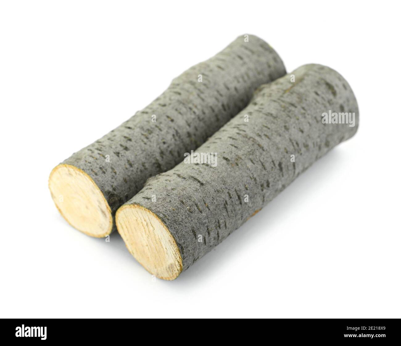 Firewood isolated on white. Log Isolated on a white. Log fire wood ...