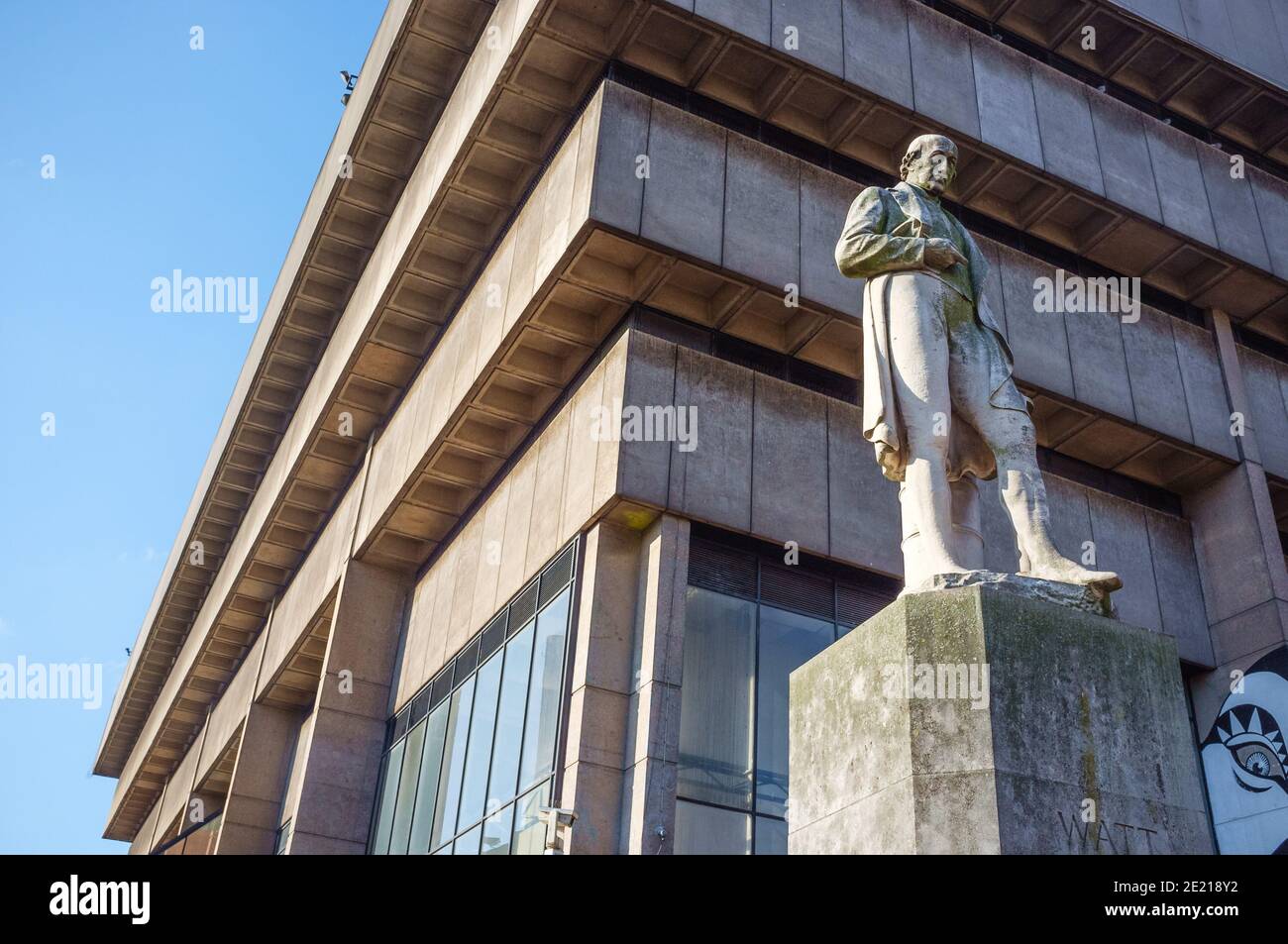 Birmingham Central Library, by architect John Madin in the brutalist ...