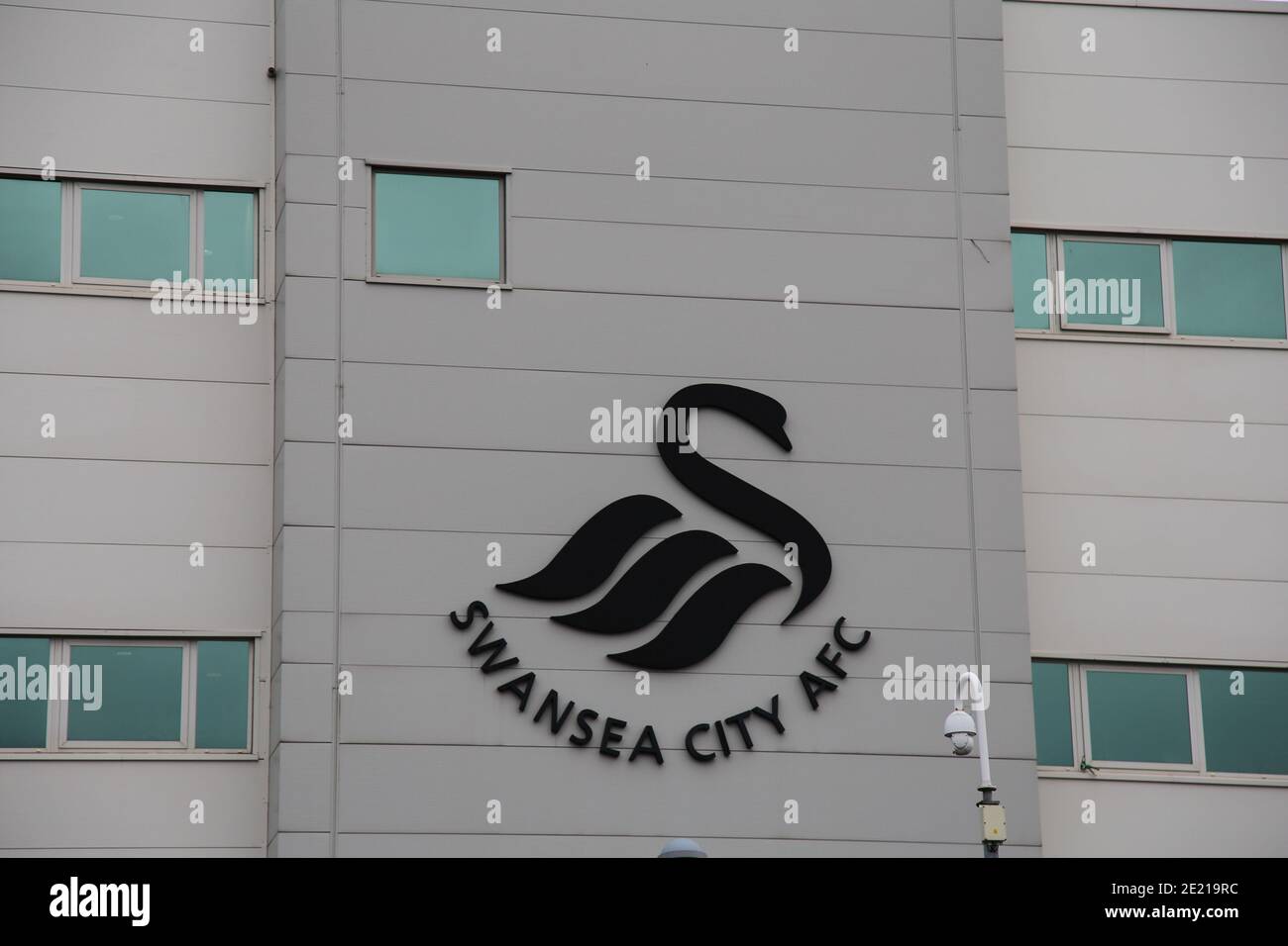 Swansea football badge hi-res stock photography and images - Alamy