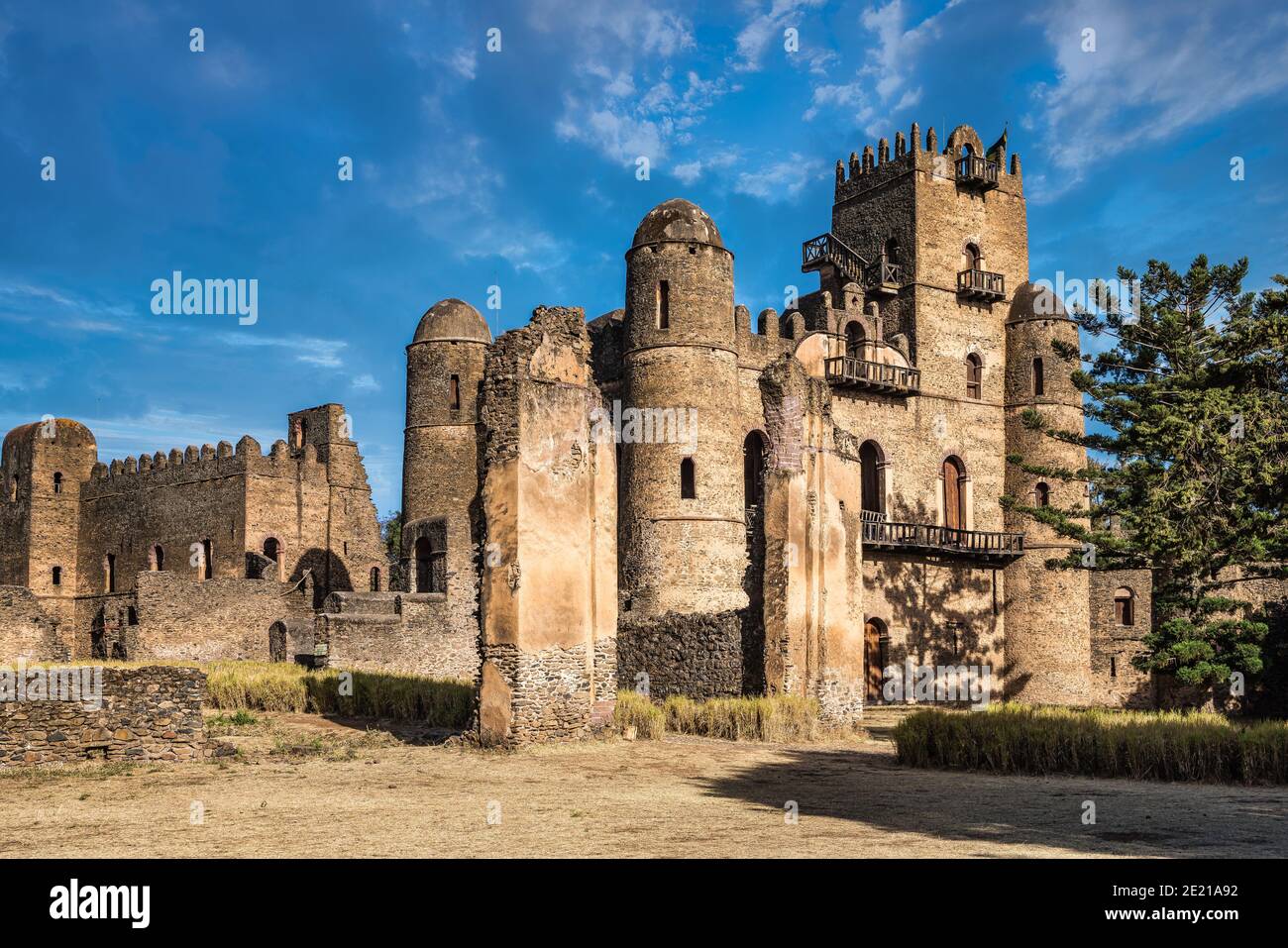 Fasil Ghebbi Royal Enclosure is the remains of a fortress-city within ...