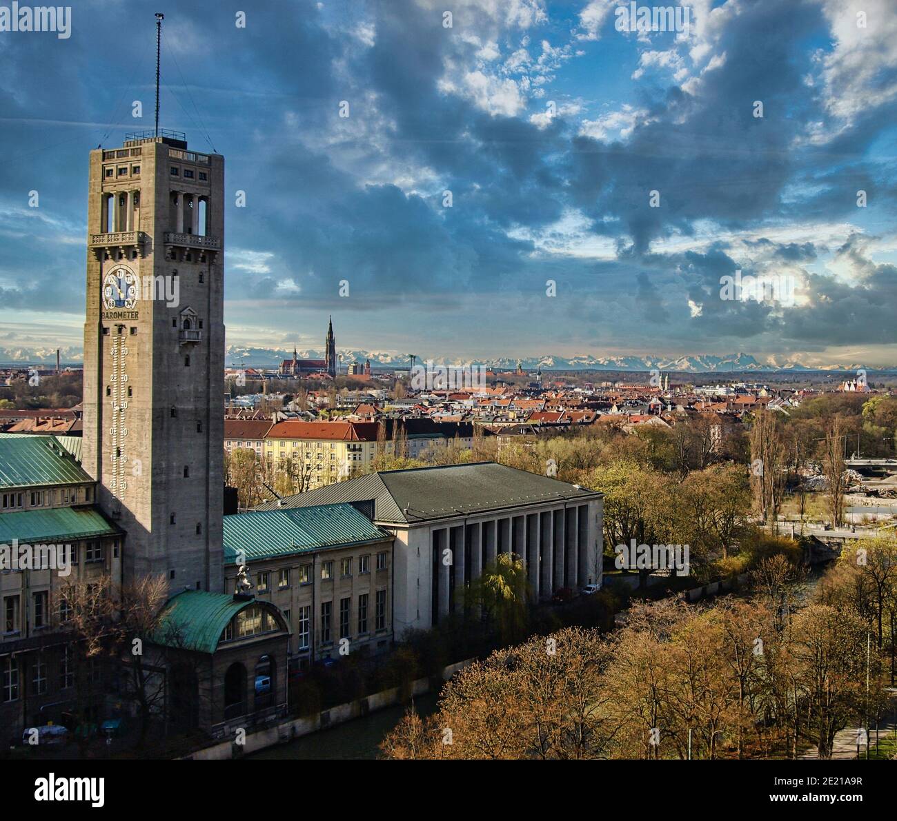German Museum or Deutsches Museum in Munich, Germany, the world's ...
