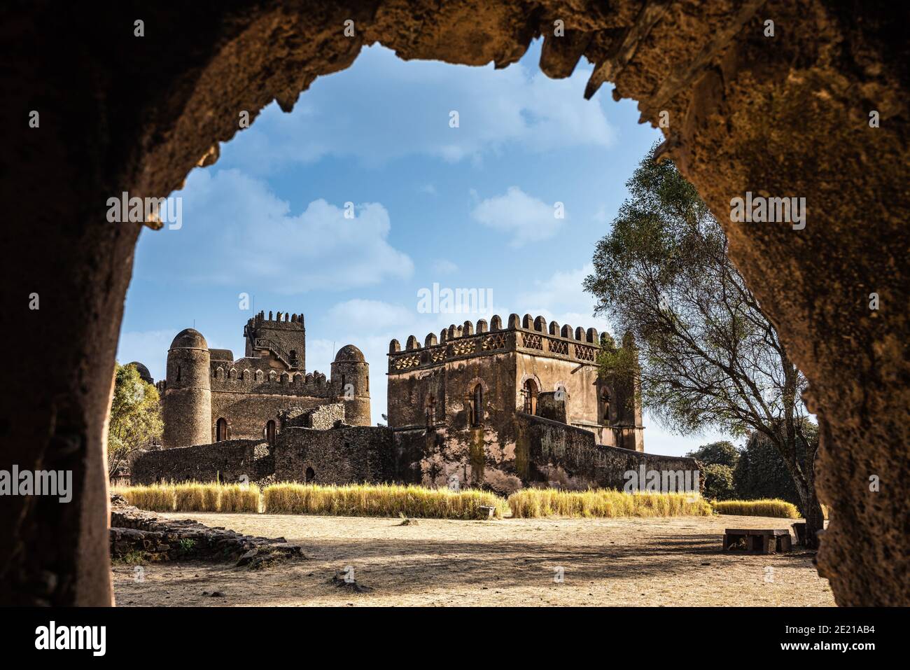 Fasil Ghebbi Royal Enclosure is the remains of a fortress-city within ...