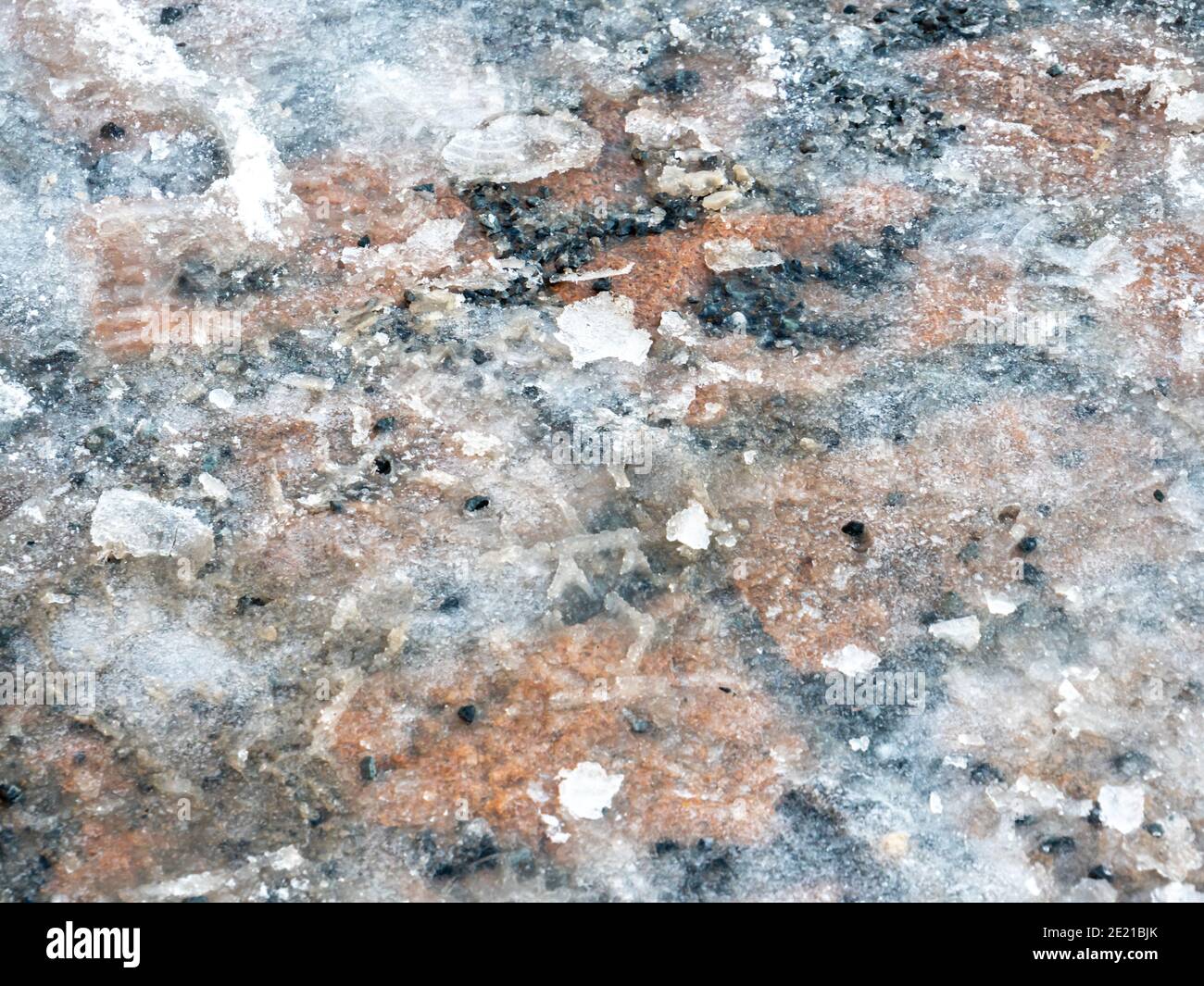 Black ice on footpath hi-res stock photography and images - Alamy