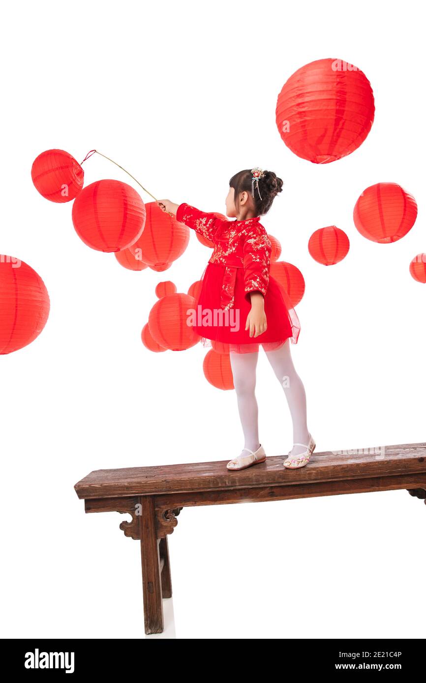 Children carrying lanterns hi-res stock photography and images - Alamy
