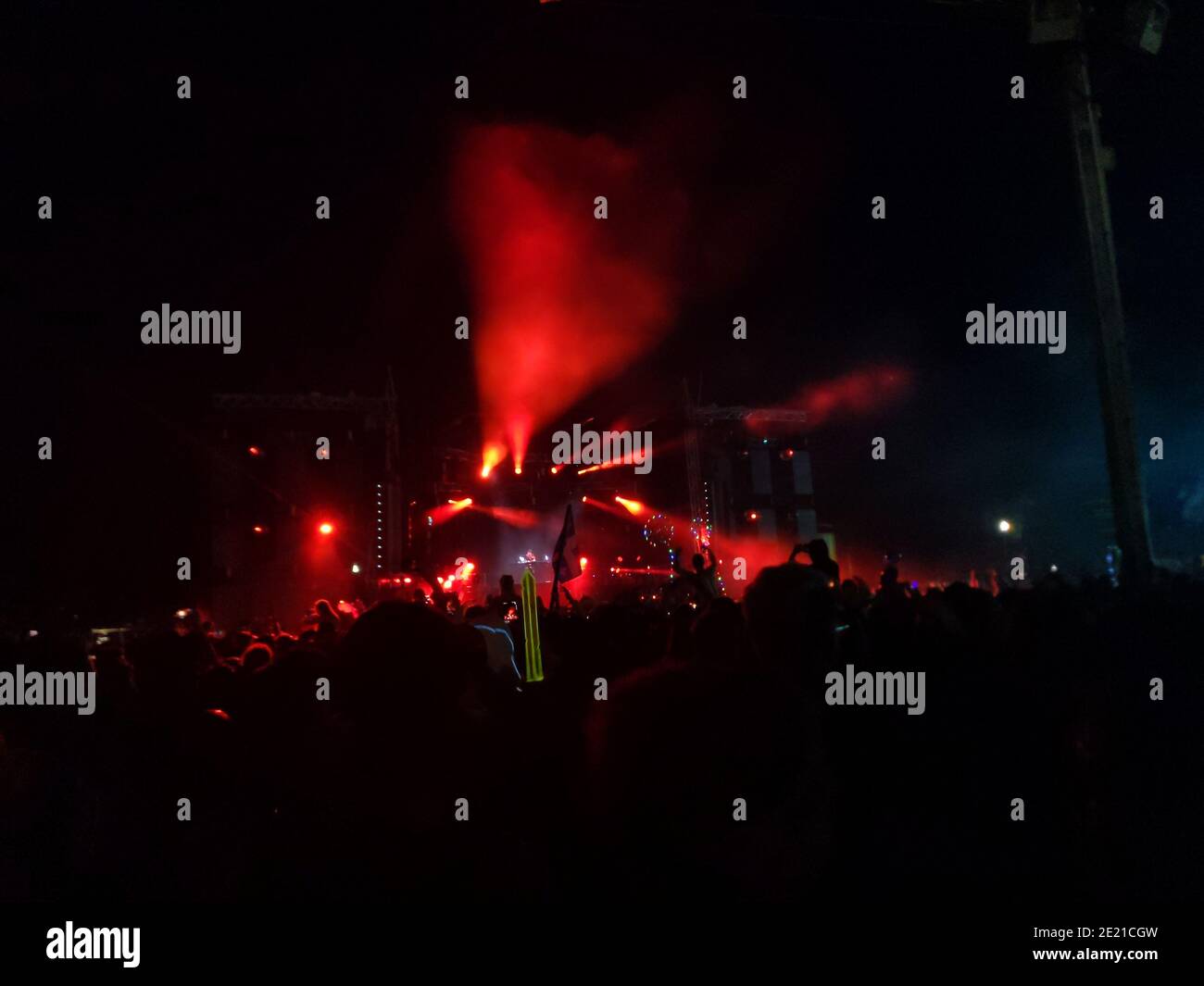 KITCHENER, CANADA - Jun 14, 2019: vibrant music festival in Canada full ...