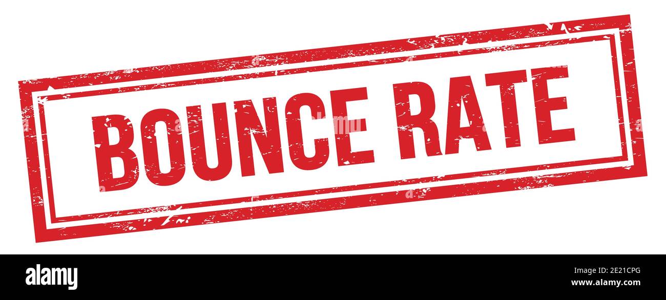 Bounce rate stamp hi-res stock photography and images - Alamy