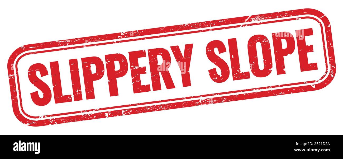 Slippery slope word hi-res stock photography and images - Alamy