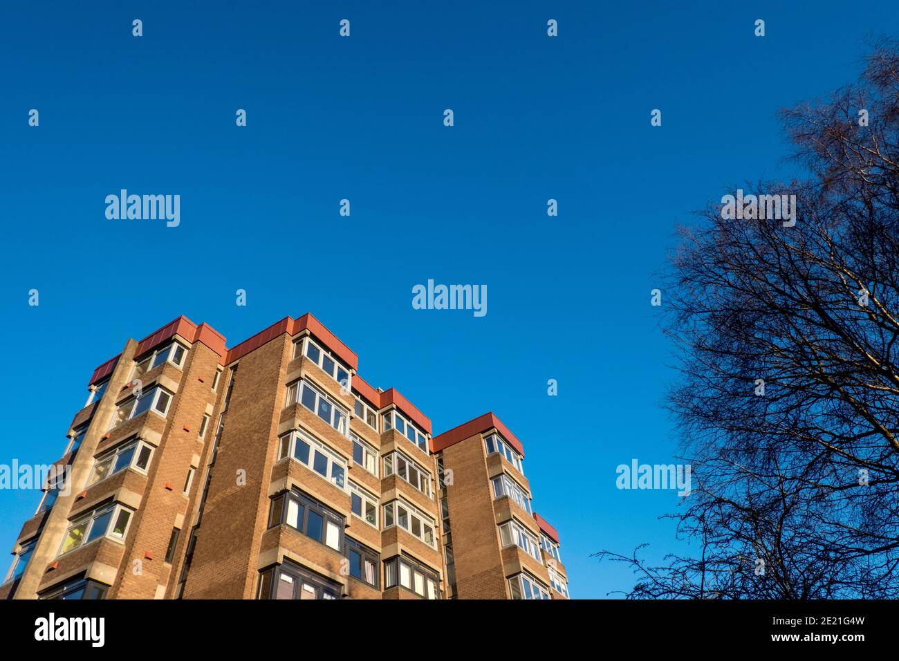 Colourful apartment block hi-res stock photography and images - Alamy