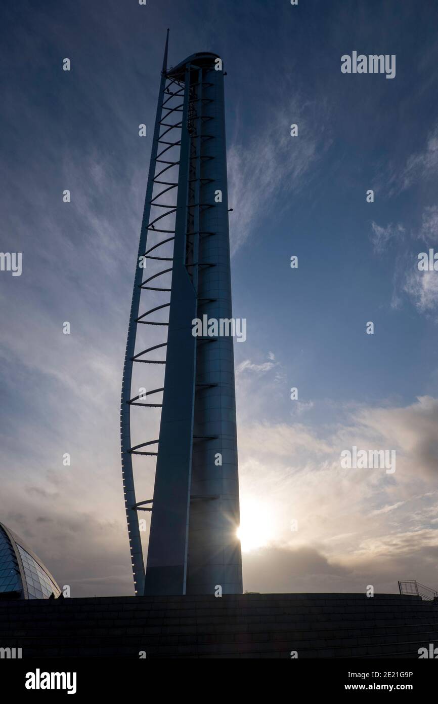 Glasgow Science Centre Tower Stock Photo - Alamy