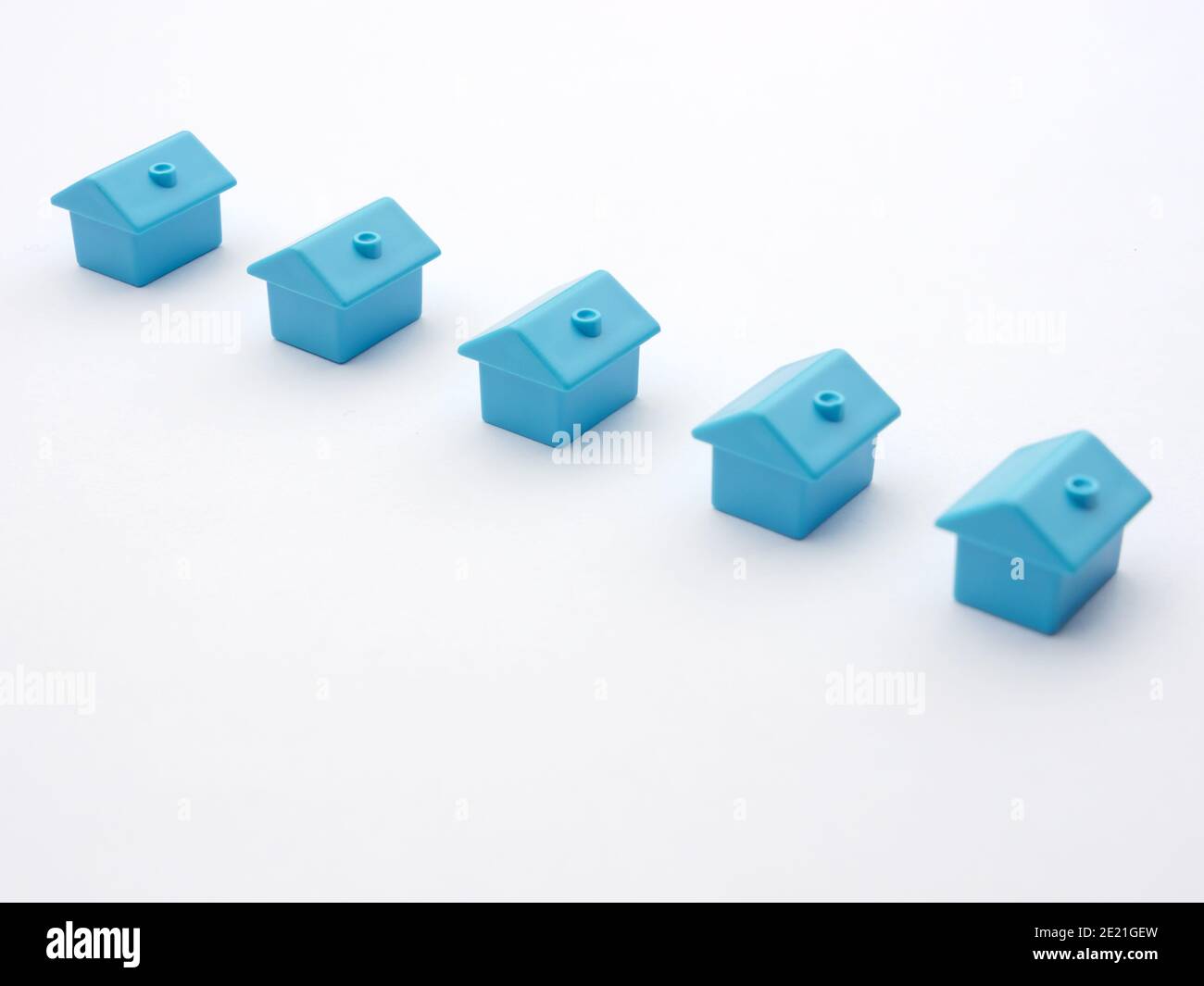 Settlement planning. Project of a new neighborhood houses. Small home ...