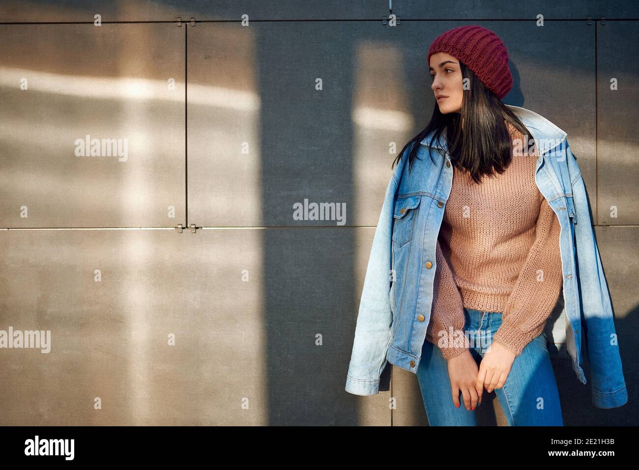 Coat over his shoulders hi-res stock photography and images - Alamy