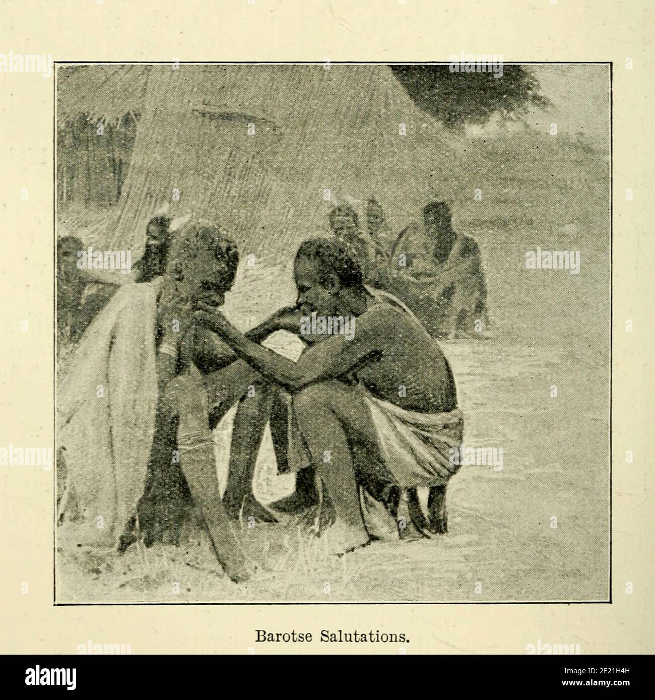 Barotse [Lozi people] Salutations From the book ' Missionary travels ...