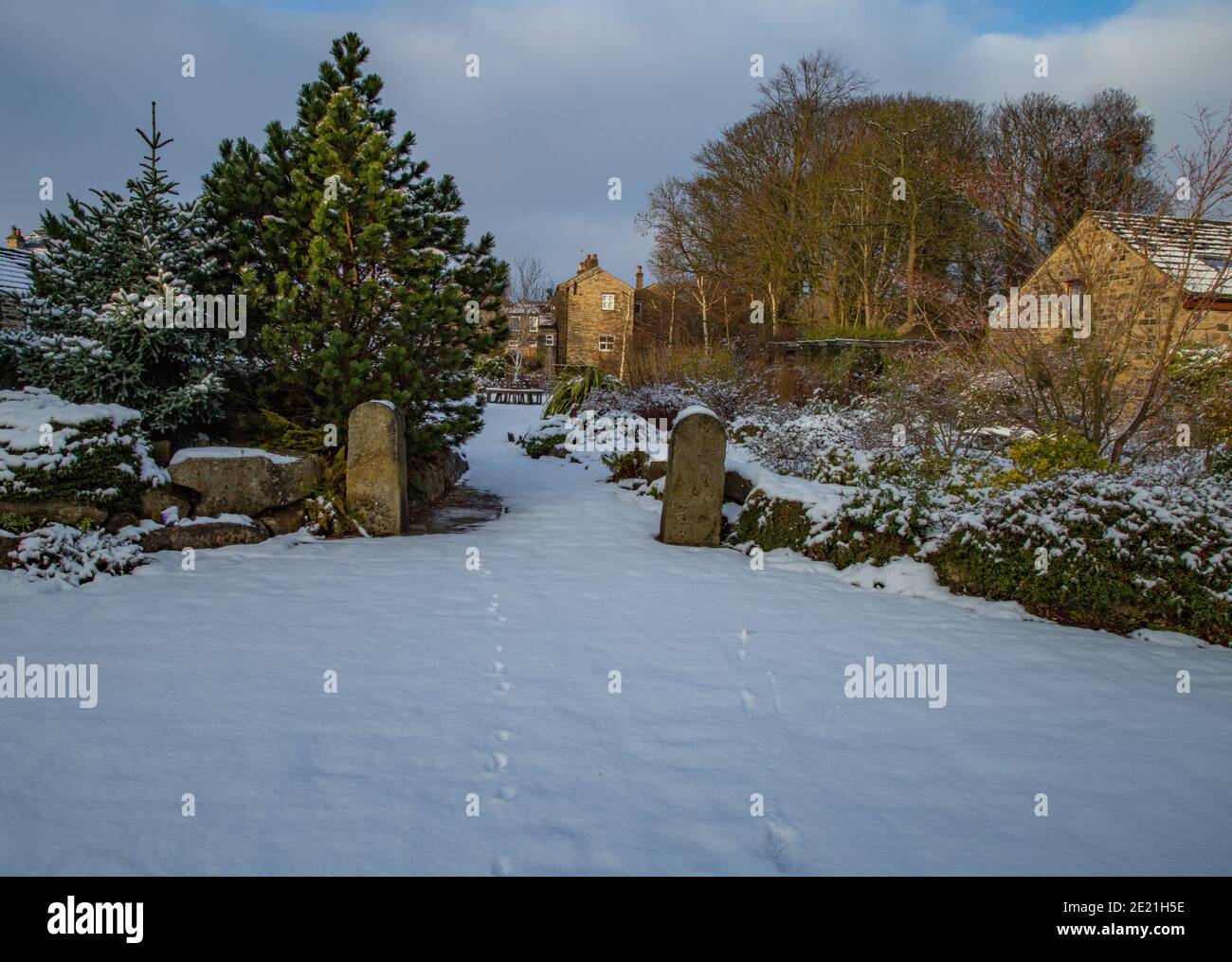 Hall cliffe community garden hi-res stock photography and images - Alamy