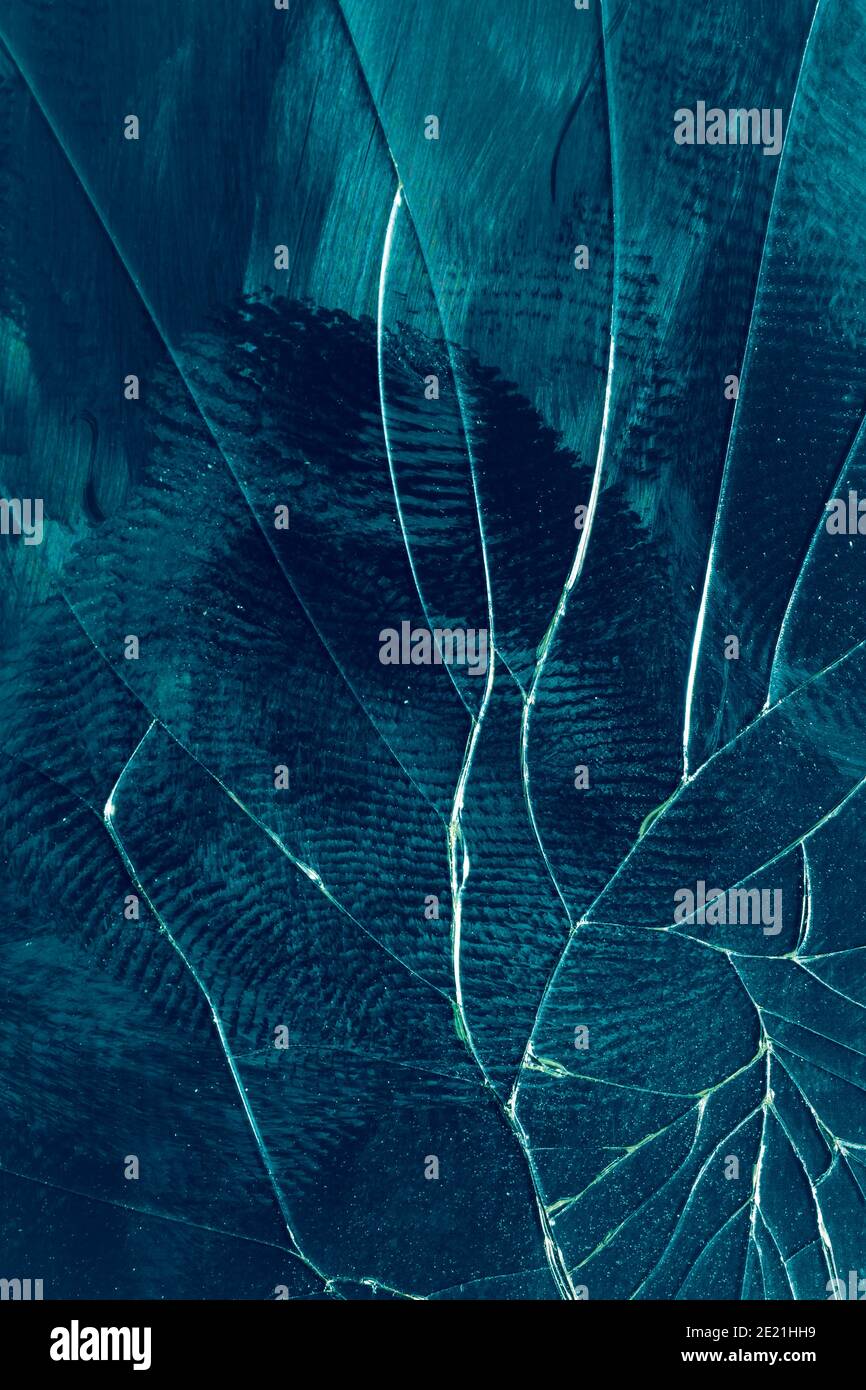 Broken mirror. Cracked glass texture on abstract background Stock Photo ...