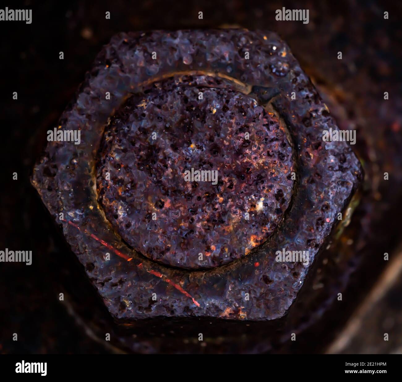 Close up of large nut and bolt hi-res stock photography and images - Alamy