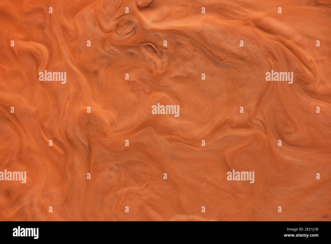 Swirling muddy water in a paddle Stock Photo - Alamy