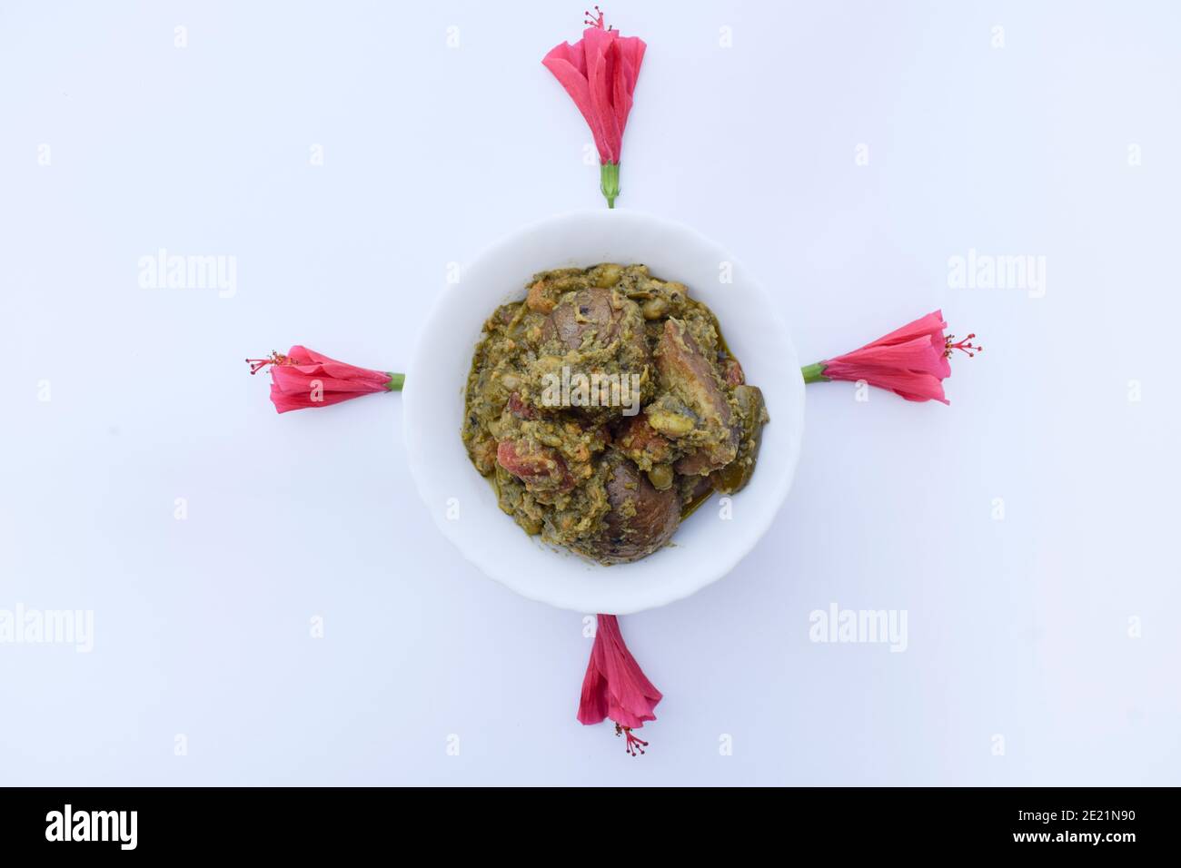 Food authenthic indiand village style gujarati dish surti undhiyu ...