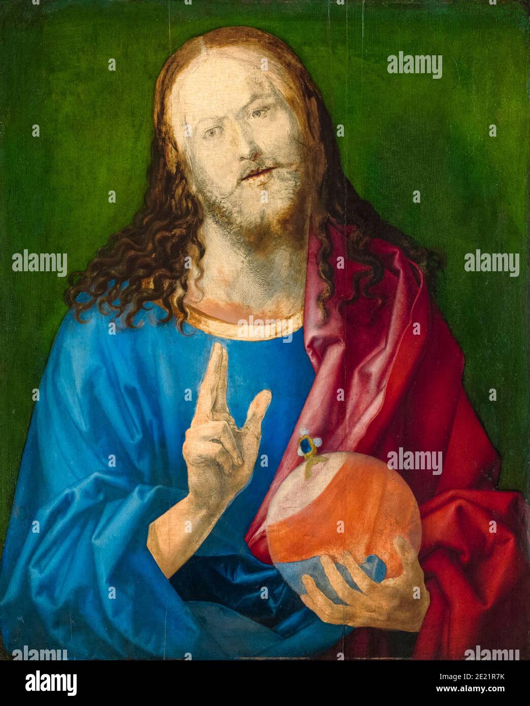Christ as salvator mundi hi-res stock photography and images - Alamy