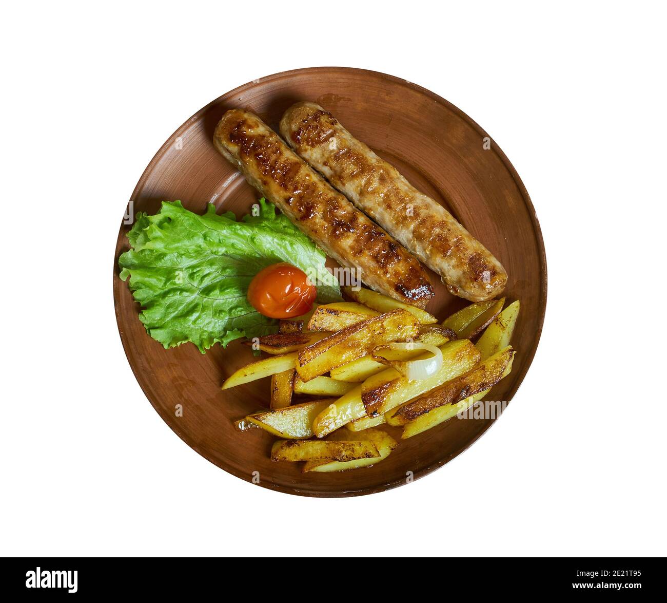 Marylebone sausage - traditional London butchers sausage made with mace ...