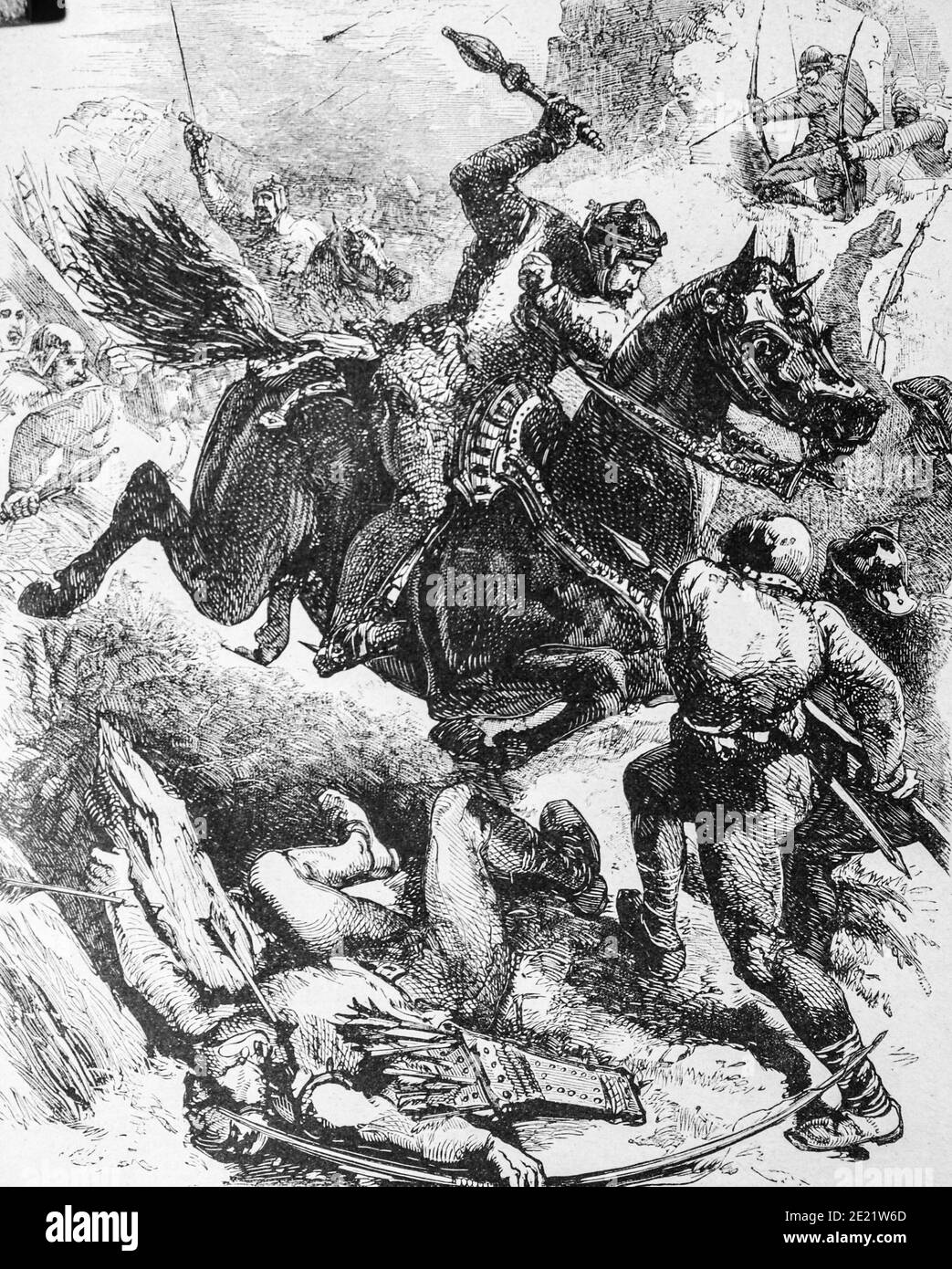 king louis VI 1110° ,edition lahure 1881 Stock Photo - Alamy