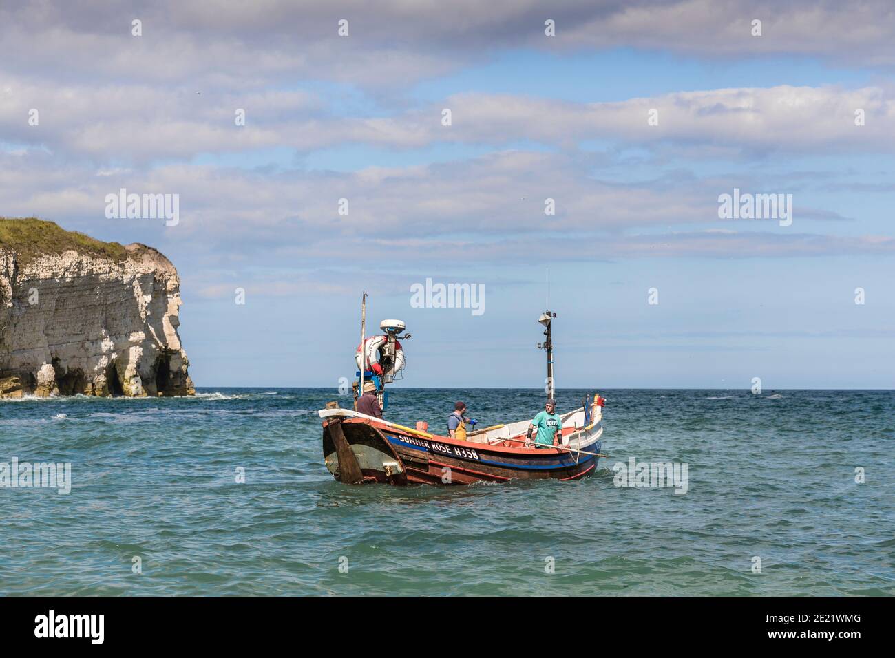 Yorkshire coble boat hi-res stock photography and images - Alamy