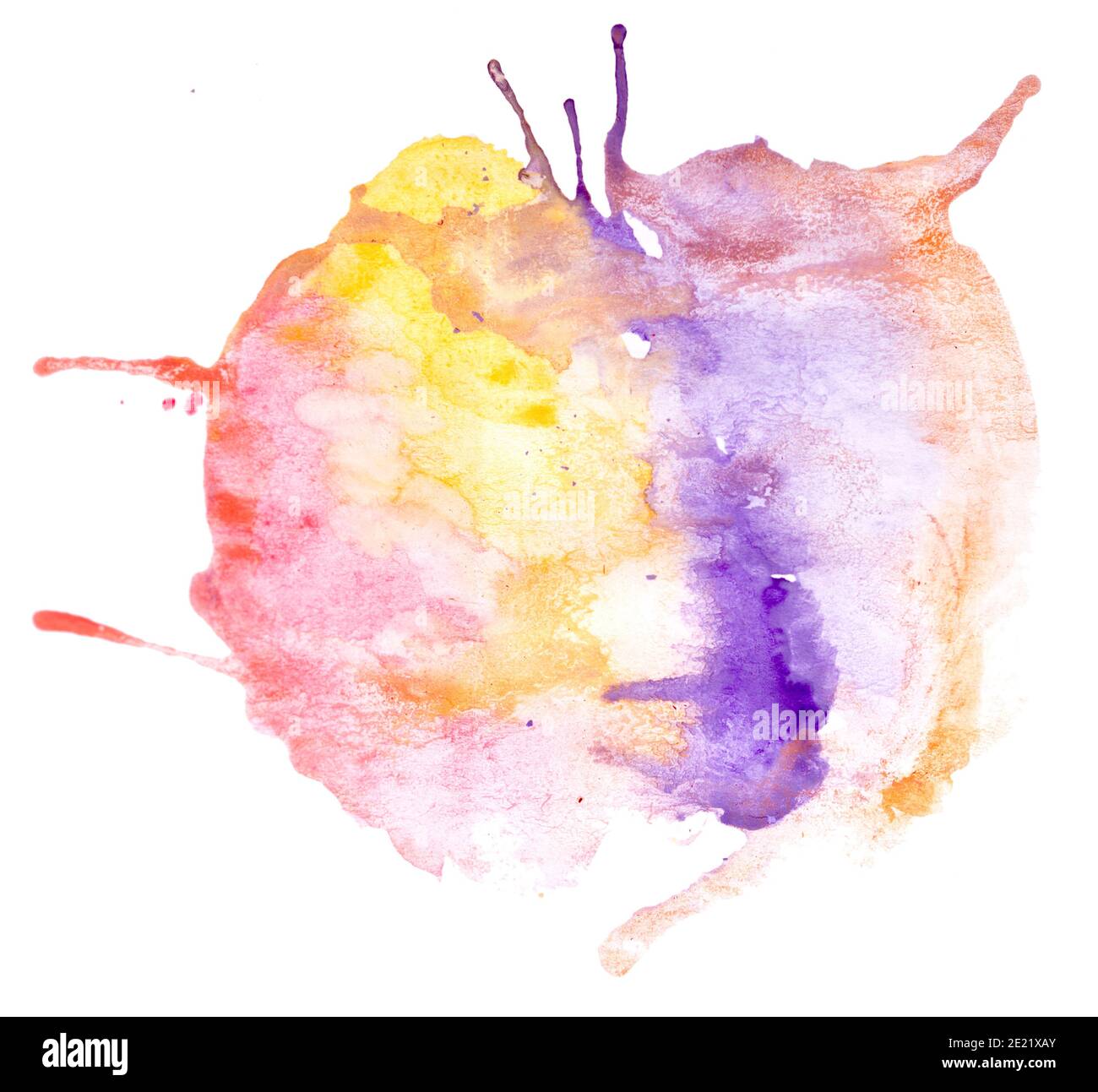 White water colour paint smudge hi-res stock photography and images - Alamy