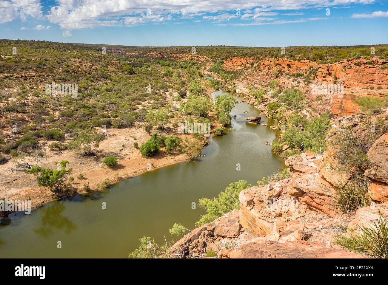 Kalbarri National Park, Western Australia, featuring Murchison River ...