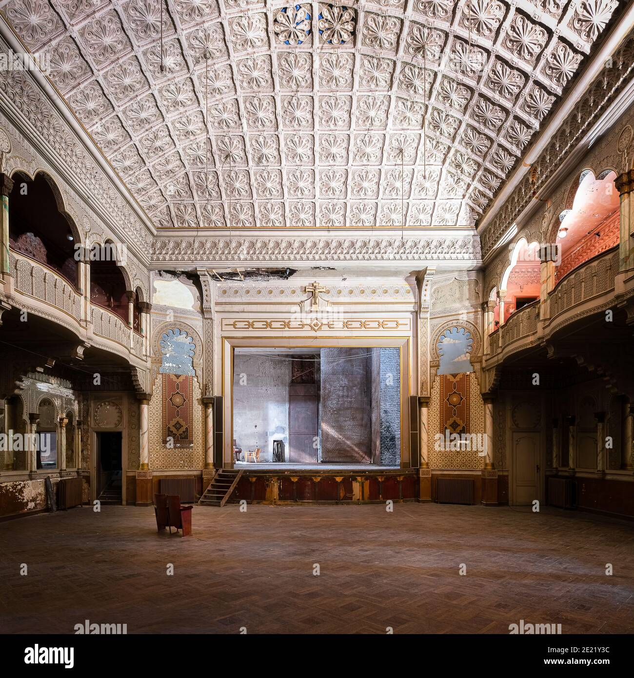 Abandoned Aegidium Theater Brussels Belgium Cinema Stock Photo - Alamy