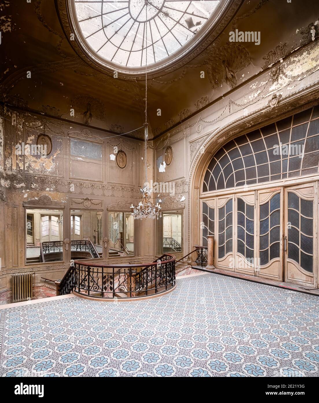 Abandoned Aegidium Theater Brussels Belgium Cinema Stock Photo - Alamy