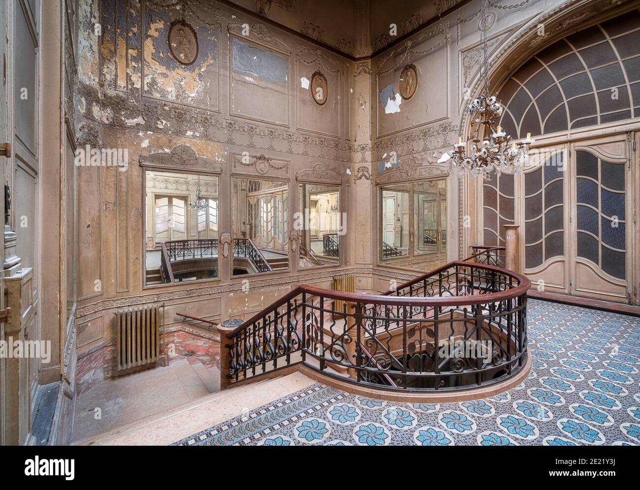 Abandoned Aegidium Theater Brussels Belgium Cinema Stock Photo - Alamy