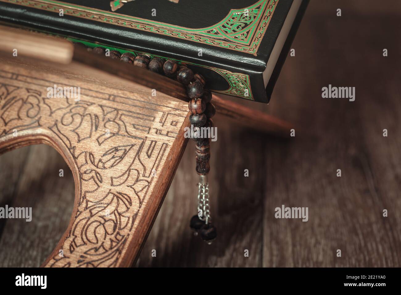 Quran open stand hi-res stock photography and images - Alamy