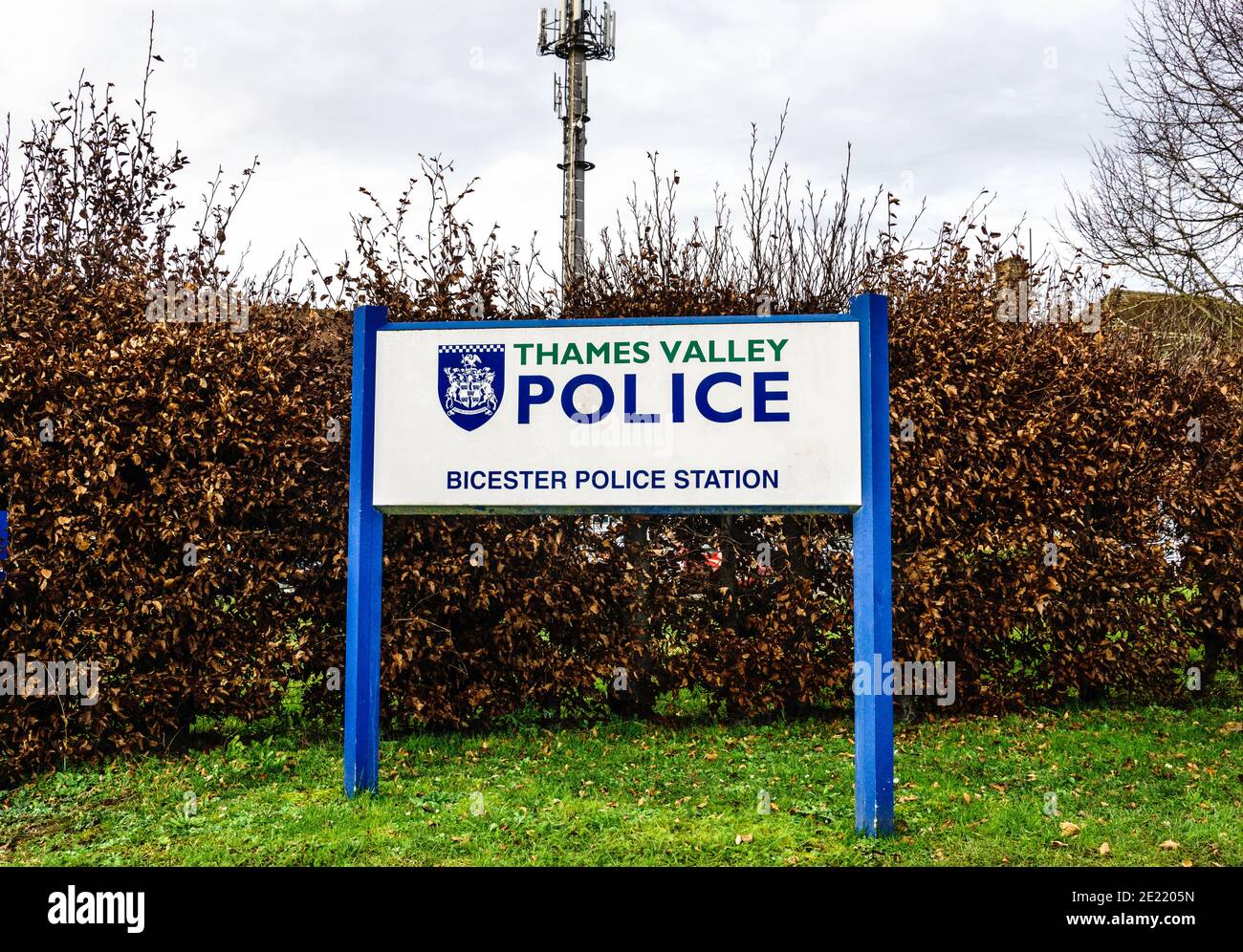 Bicester, Oxfordshire. January 11th 2021. Thames Valley Police (TVP ...