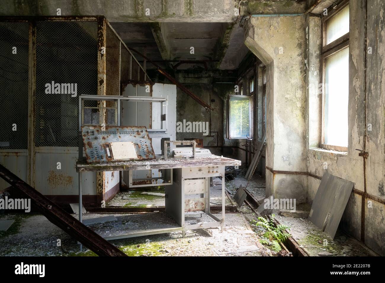 Chernobyl control room 3 hi-res stock photography and images - Alamy