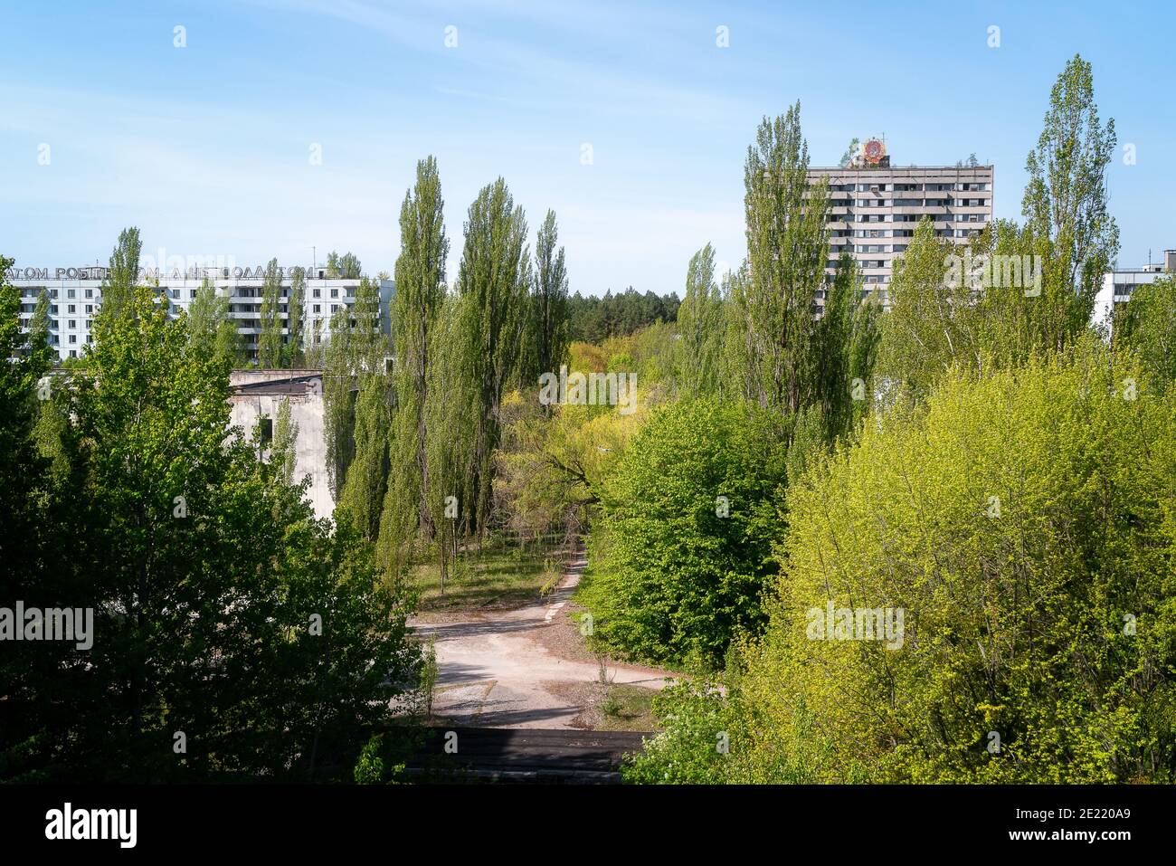 Pripyat Chernobyl Ukraine Duga-3 Stock Photo - Alamy