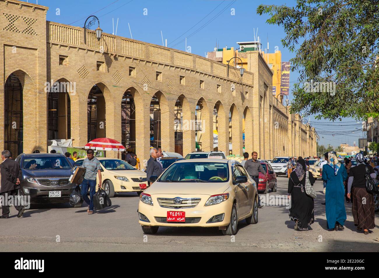 Iraq, Kurdistan, Erbil, Qaysari Bazaar Stock Photo - Alamy