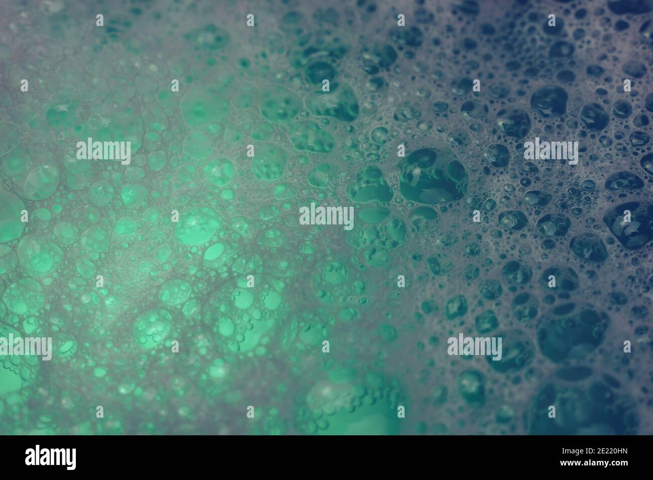 Beautiful abstract green bubbles background pattern for design. Liquid ...
