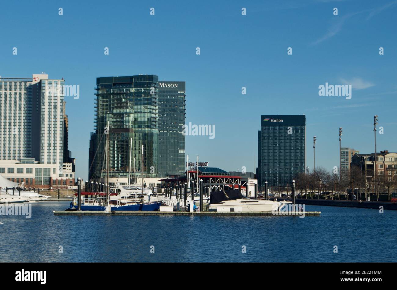 Inner Harbor Baltimore Stock Photo - Alamy