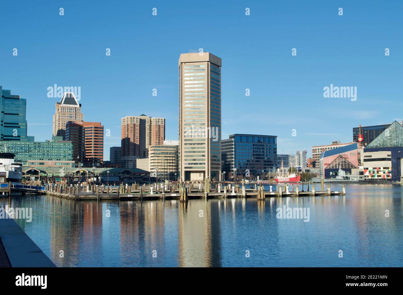 Inner Harbor Baltimore Stock Photo - Alamy