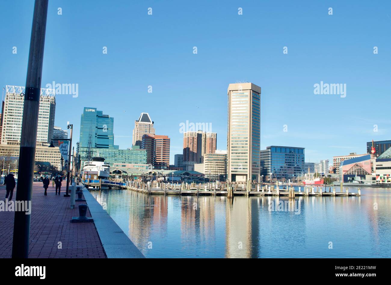 Inner Harbor Baltimore Stock Photo - Alamy
