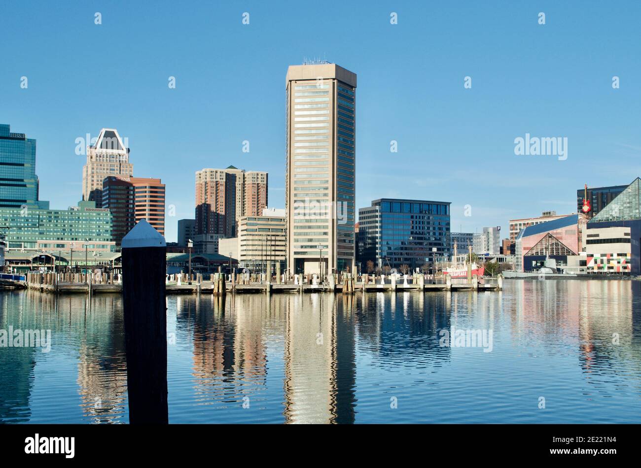 Inner Harbor Baltimore Stock Photo - Alamy