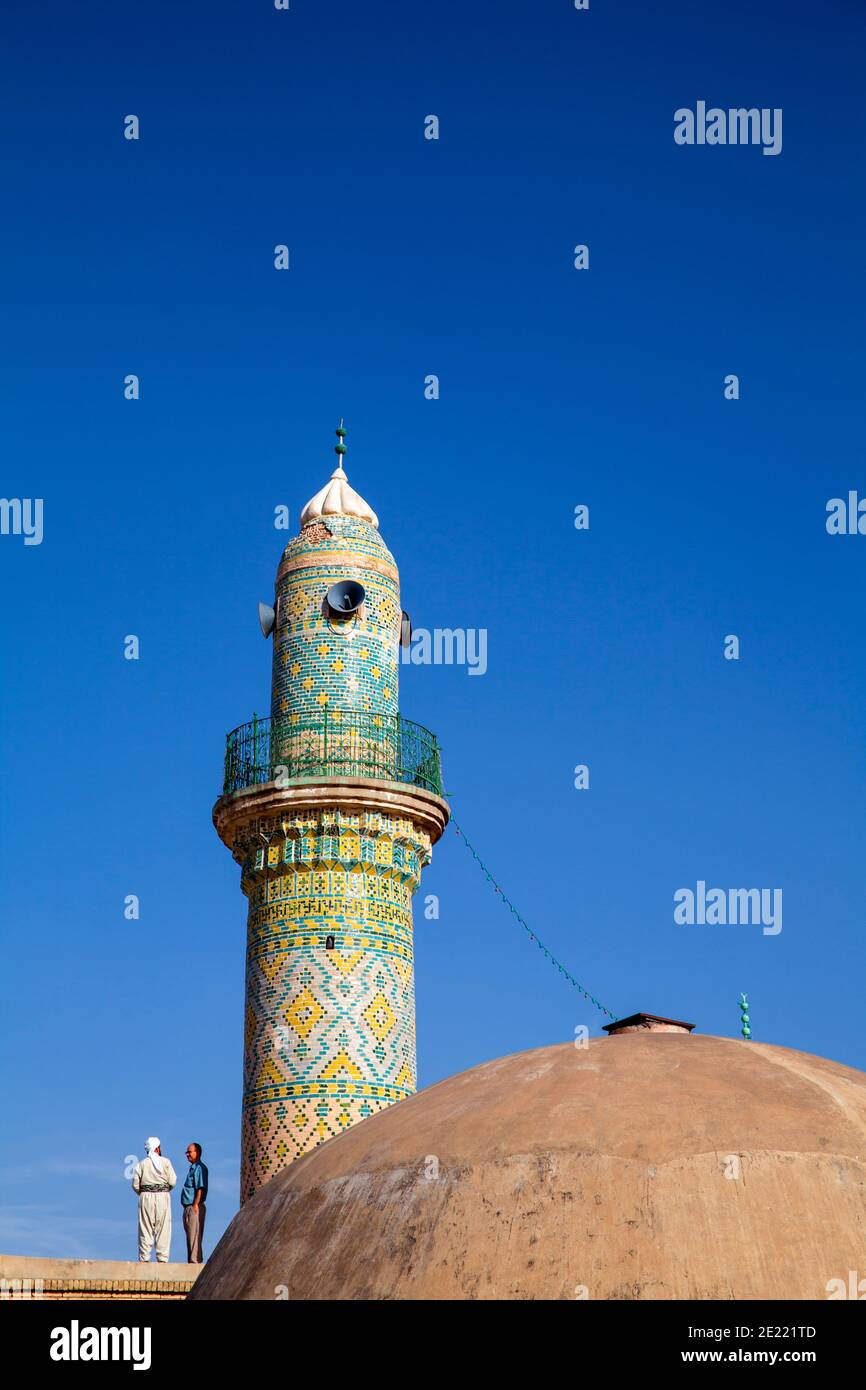 Iraq, Kurdistan, Erbil, Mosque at The Citadel Stock Photo - Alamy