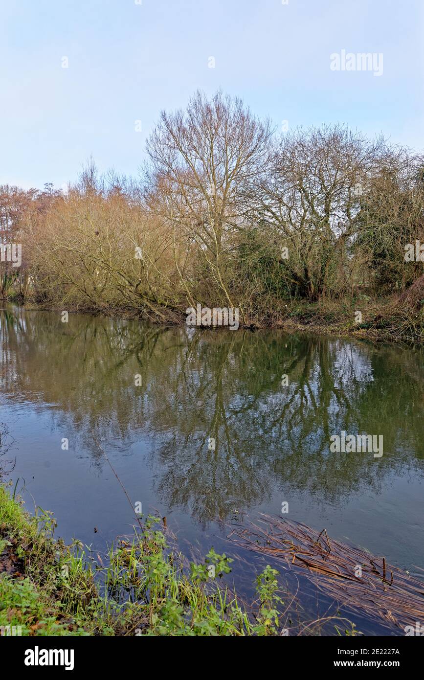 River Kennet and Avon Canal at Reading, Berkshire, United Kingdom Stock ...