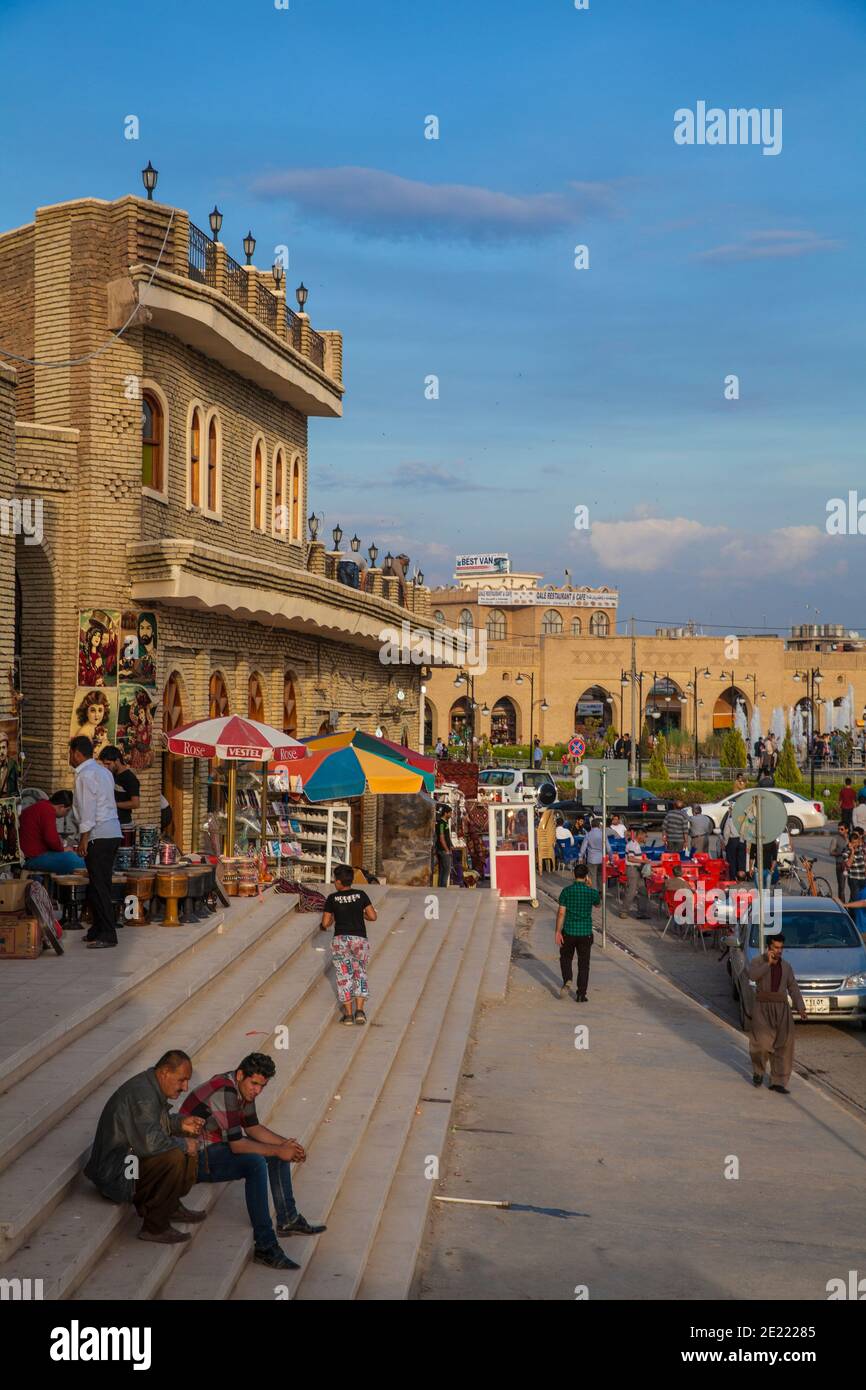 Iraq, Kurdistan, Erbil, Qaysari Bazaar Stock Photo - Alamy