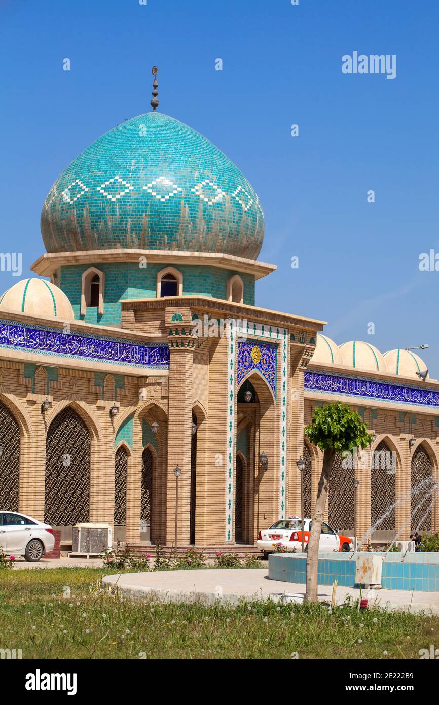 Iraq, Kurdistan, Erbil, Jalil Khayat Mosque Stock Photo - Alamy