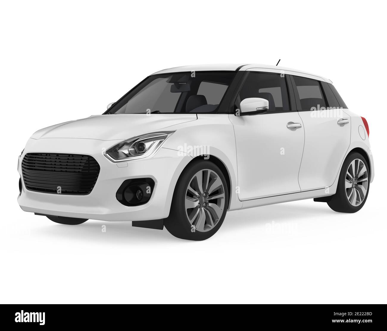 Car Hatchback Isolated Stock Photo - Alamy